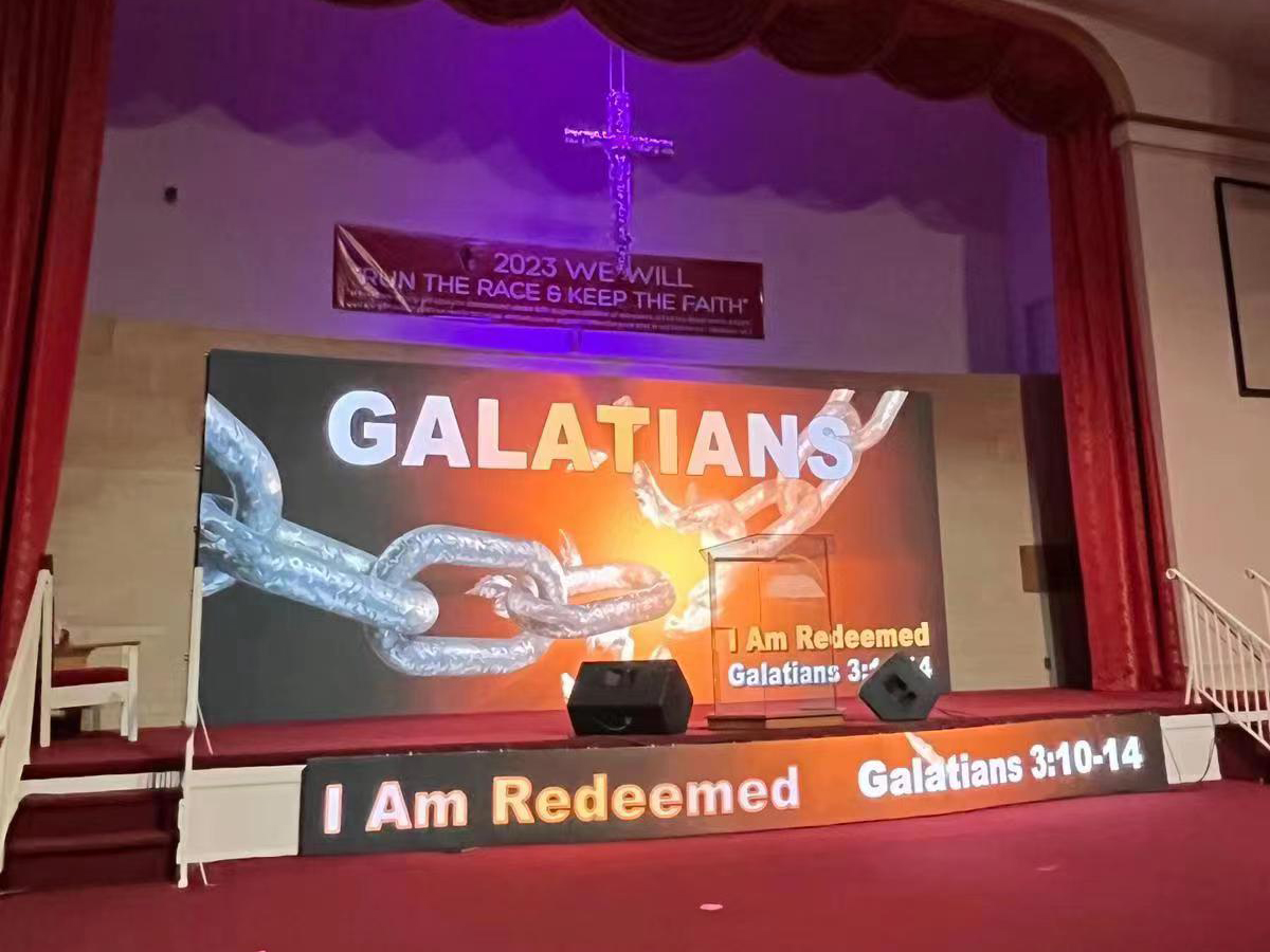House of Worship_Grace Visual Technology SARL | LED display supply